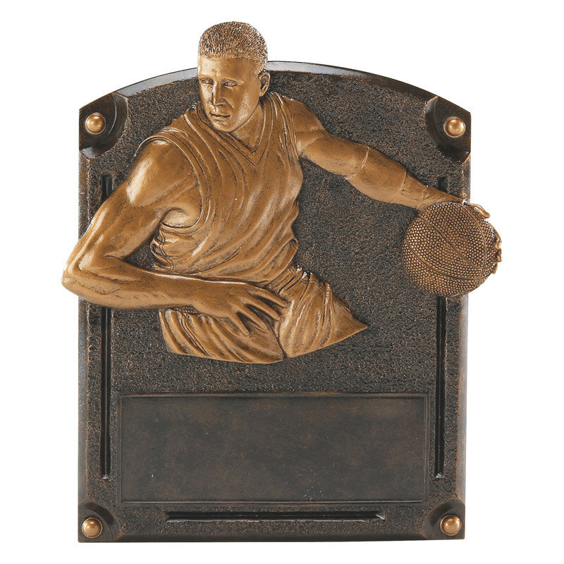 Bronze Basketball Legends Of Fame Plaque - All Time Awards | Premier ...