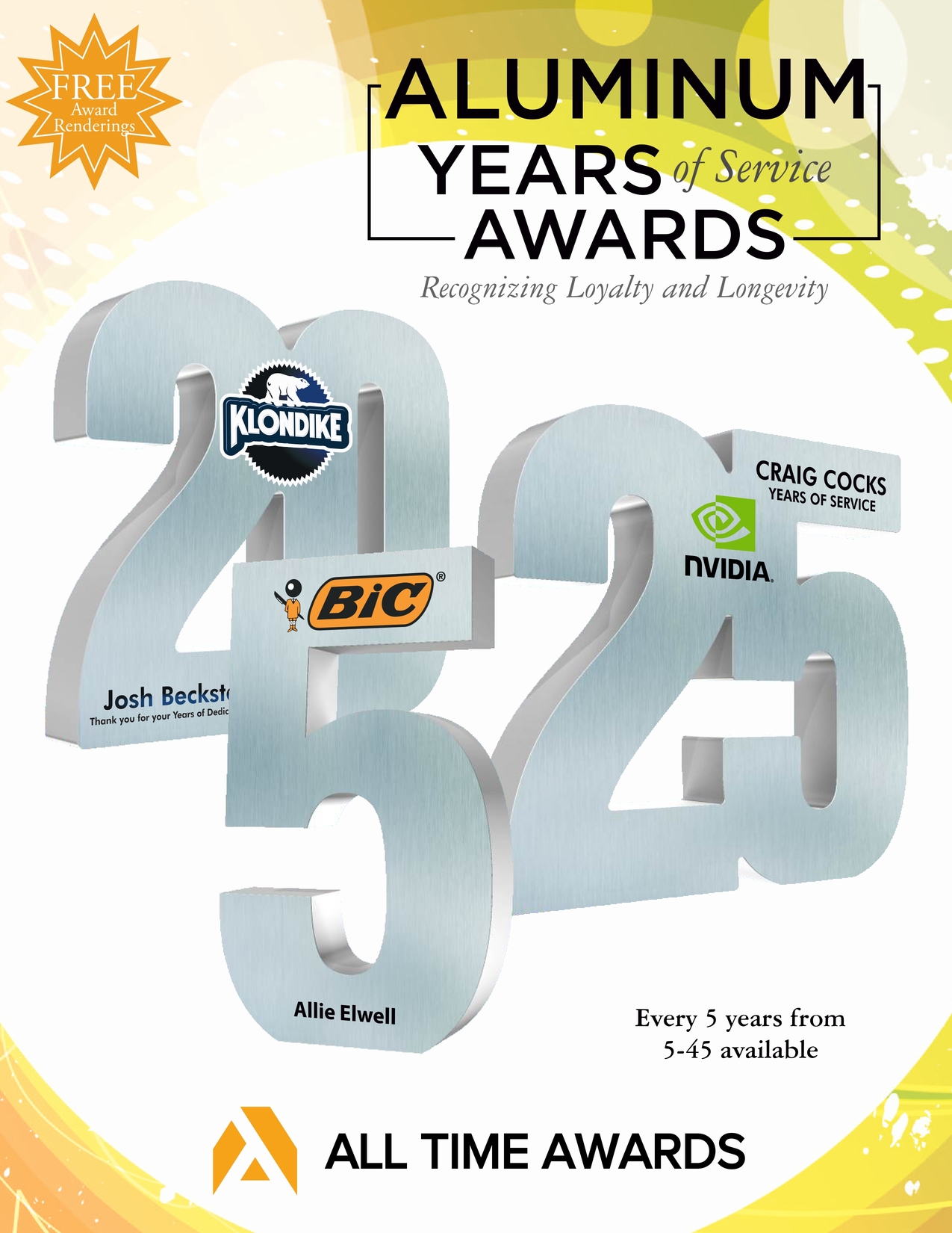 Celebrating Milestones | Years of Service Awards | All Time Awards